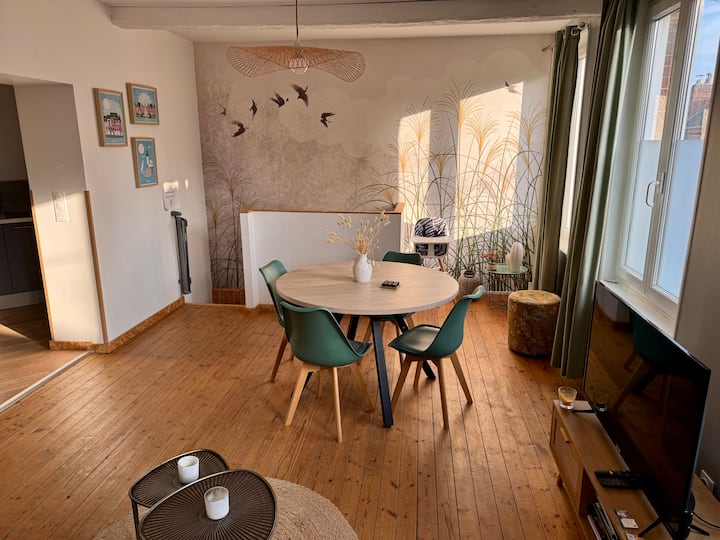 Au Petit Louvre - Gîte Pour 4 Personnes - Eu