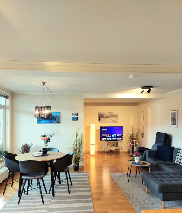 Lyst,sentralt, Porttelefon, Heis, Innglasset Altan - Alesund