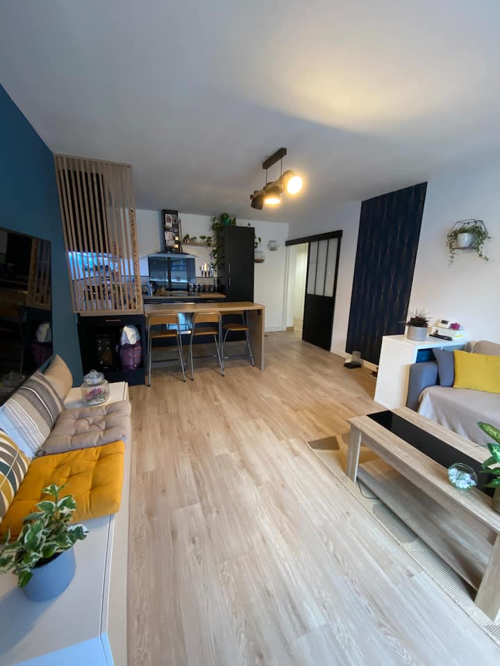 Chambre Confort Dans T3 éQuipé, Bienvenue! - Lione