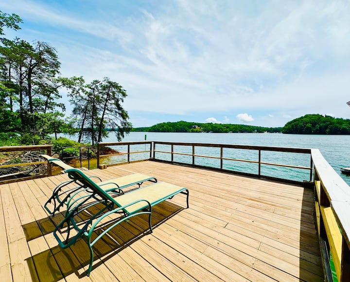 Blue Heron Lake Cove | Dock/ Kayak / Deck/fire Pit - Gainesville, GA