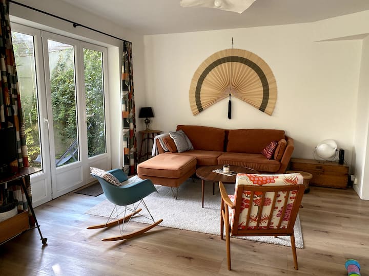 Maison Cosy Avec 2 Chambres, 600 M Du Métro - Croix