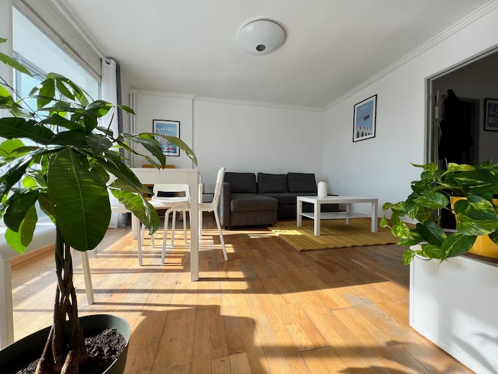 Grand Appartement De Quatre Chambres Dans Bellevue - Brest