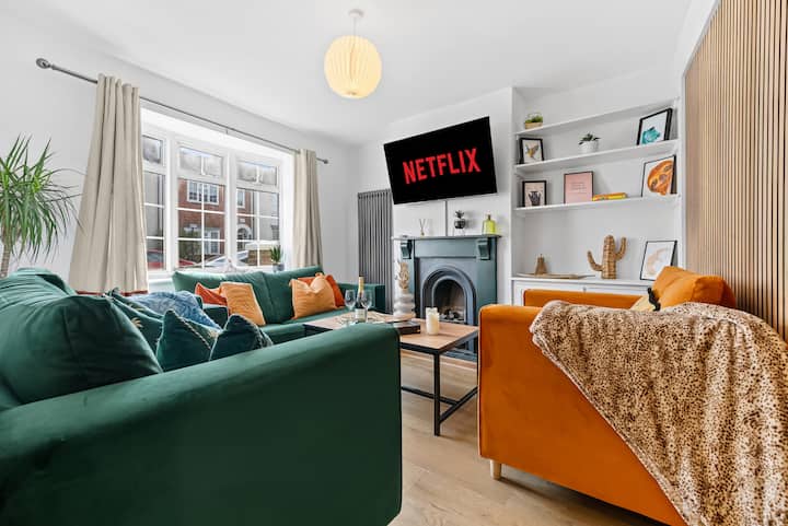 Stylish 4br Southampton City Centre Luxe House - Southampton