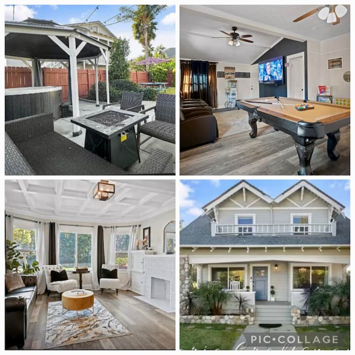 Downtown Riverside Large Vintage, Hot Tub, Pets Ok - Jurupa Valley, CA