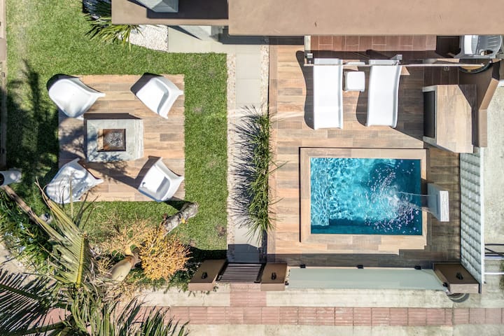Casa Moderna, Piscina Aquecida,3 Suítesar, Firepit - Garopaba