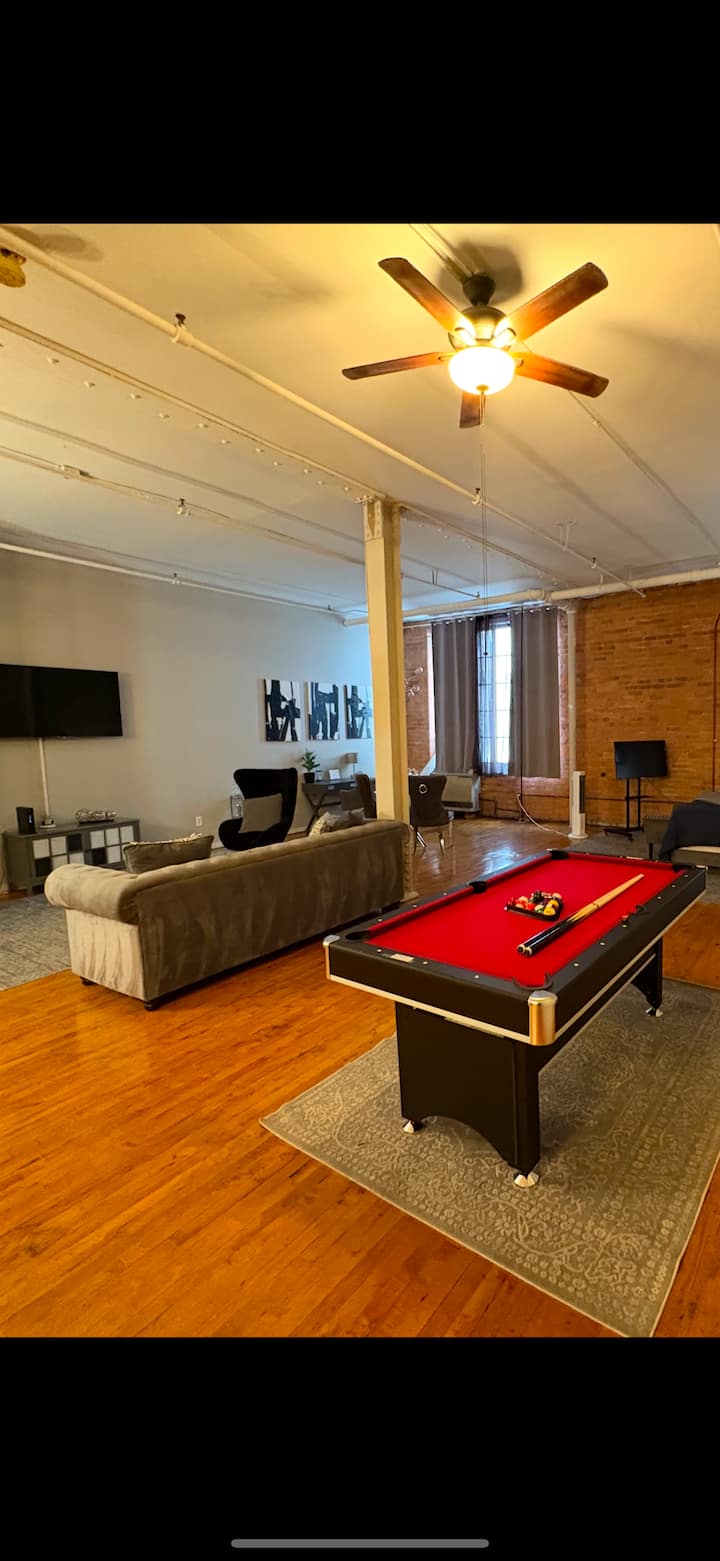 Downtown Detroit  Chill & Vibe Loft Free Parking - Détroit, MI