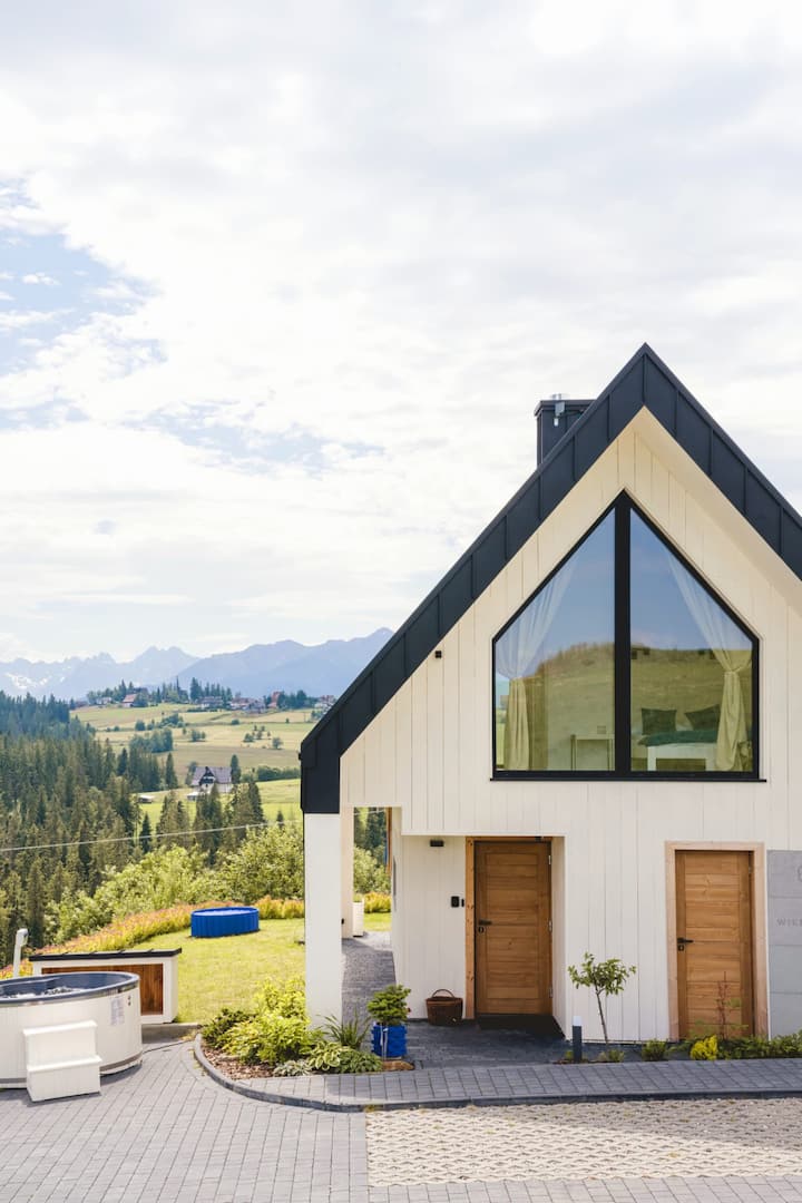 Domek Goryczka Z Jacuzzi I Widokiem Na Góry - Białka Tatrzańska