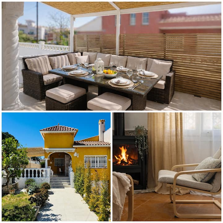 Maison Familiale Avec Jardin Près De La Plage - Botarell