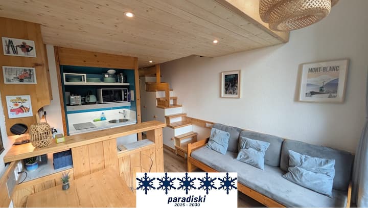 Duplex & Design 5* Signé Perriand / Skis Aux Pieds - Peisey-Nancroix