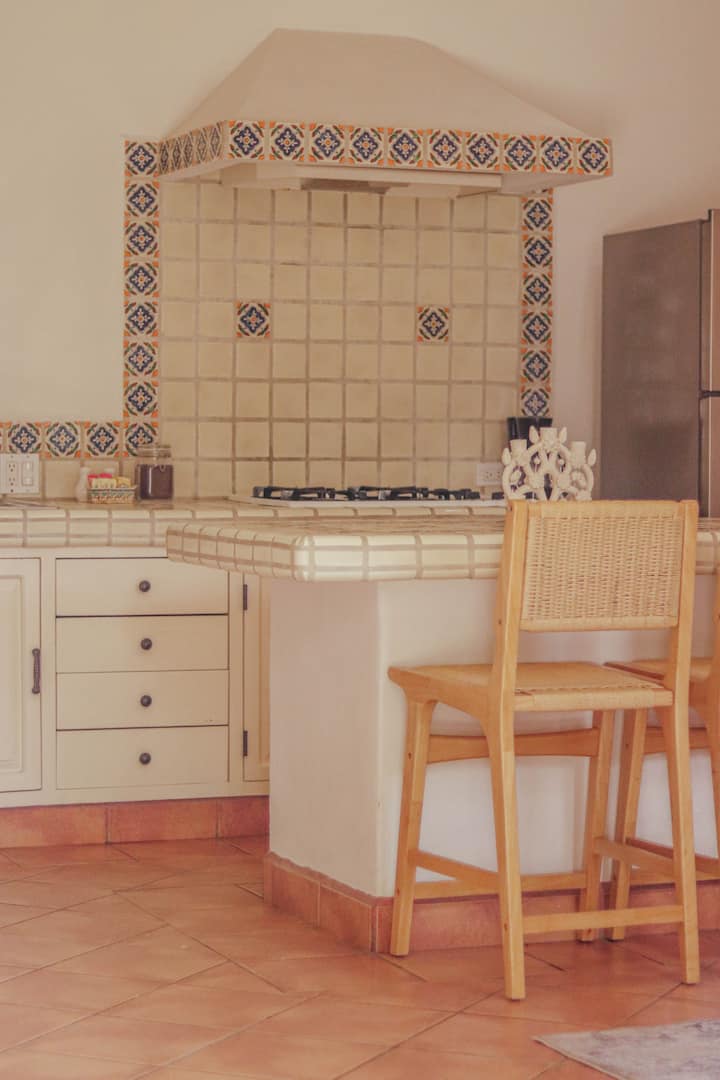 Mexican Hacienda Studio Full Kitchen - 卡波聖盧卡斯