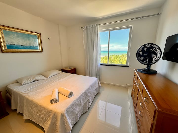 Sea View And Foot In The Sand: 5 Rooms, Wifi + Ac - Fortaleza