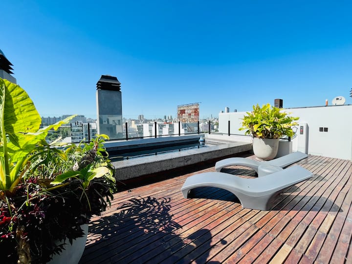 Moderno Estudio En Palermo Hollywood Hasta 4 Px - San Martin, Argentina