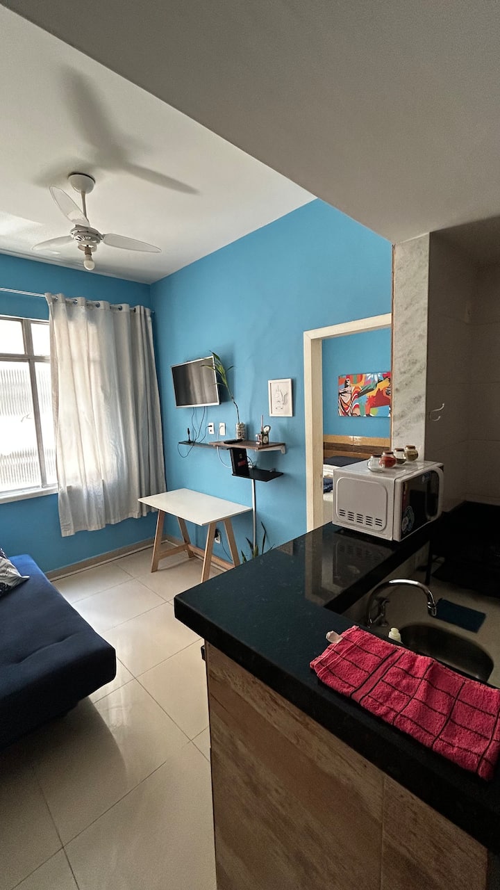 Apartamento Quarto E Sala Em Copacabana - Rio de Janeiro