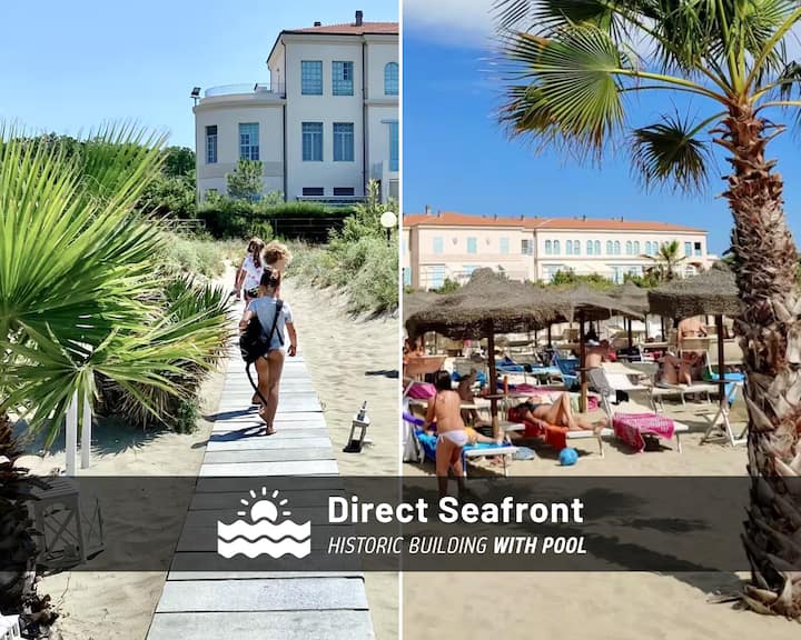 Lodge4 | Beach Direct Access, Private Outdoor - Livorno