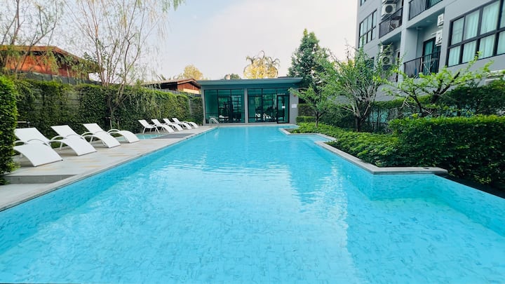 Near Maya Nimman Gym Pool Condo - Chiang Mai