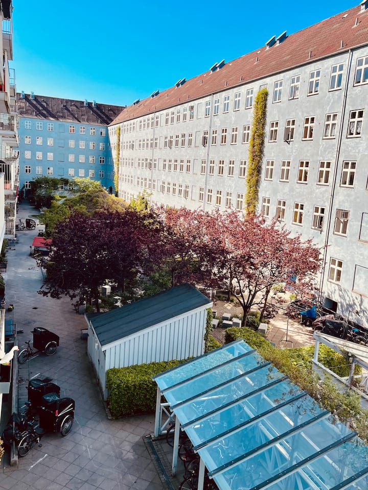 Lys Lejlighed På Nørrebro Med Stor Altan - Copenhagen