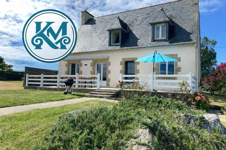 Kermarie Villa 6 Chambres Proche Plages &Commerces - Plouescat