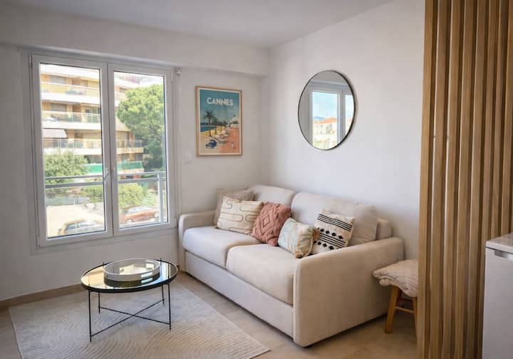 Studio Lumineux à 2mn à Pied De La Plage - Cannes