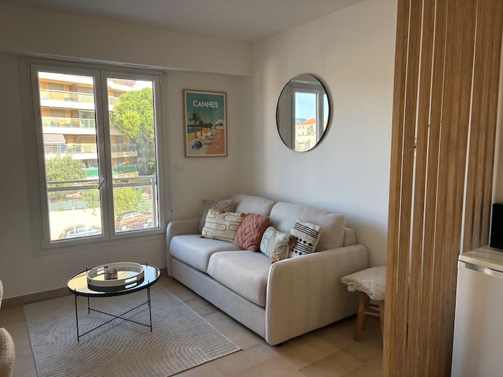 Studio Lumineux à 2mn à Pied De La Plage - Cannes