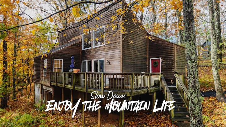 Cheerful 3-bedroom Cabin - Wintergreen Resort, VA