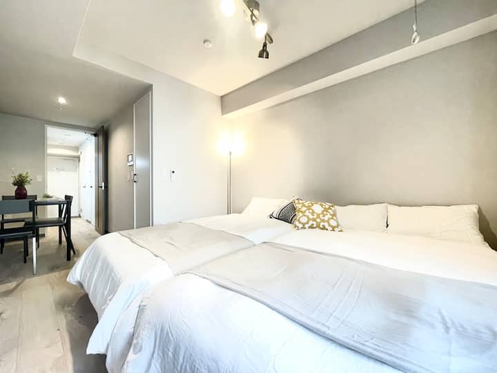 【Tic Hotel】久屋大通駅2分！新築！高層階！(最大4人) - 名古屋市