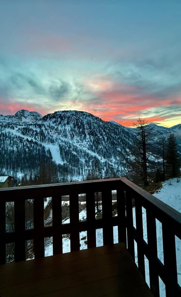 Grand Studio Cosy, Proche Pistes-isola 2000 Hameau - Isola