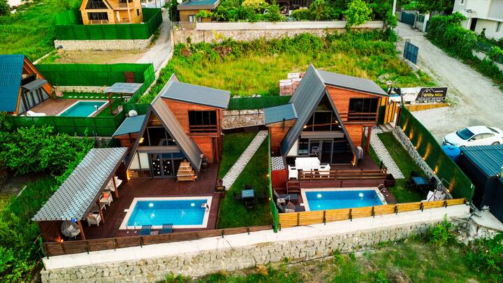 Sapanca Muhteşem Doğa Ve Göl Manzaralı Bungalov - Sapanca