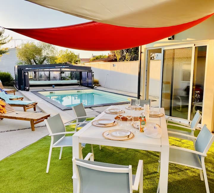 Grande Villa Lumineuse 10 Pers, Calme & Nature - La Tremblade