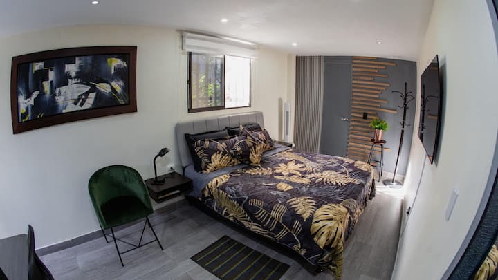 Studio + Wi-fi + Pool + Gym + Sauna +Envigado - Envigado