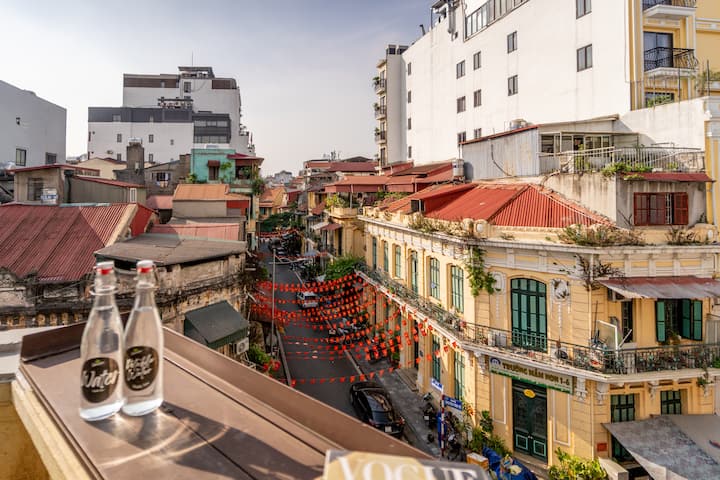 Little Nostalgia Apt W Balcony Old Quarter View - Hanói