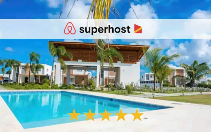 Cozy Family Villa Withpicuzzi Electricity Included - Punta Cana