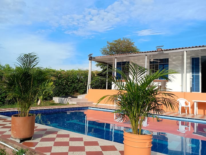 Apartamento Dentro De Casa De Campo Y Piscina Priv - Colombia