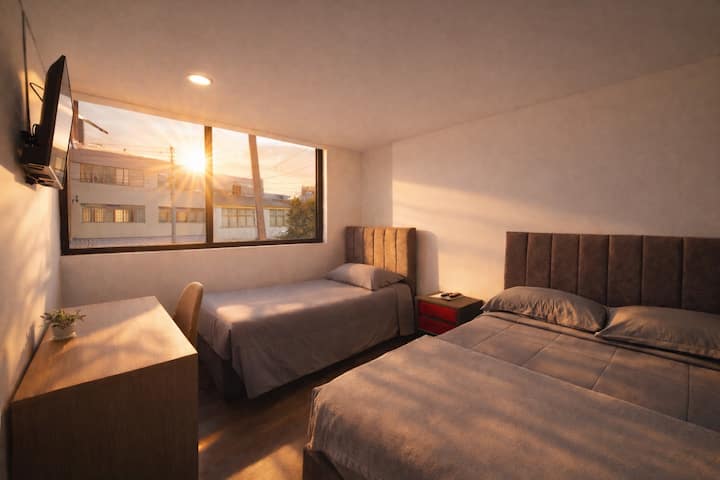 Loft Moderno Cerca A Corferias | Cómodo Y Central - Bogota
