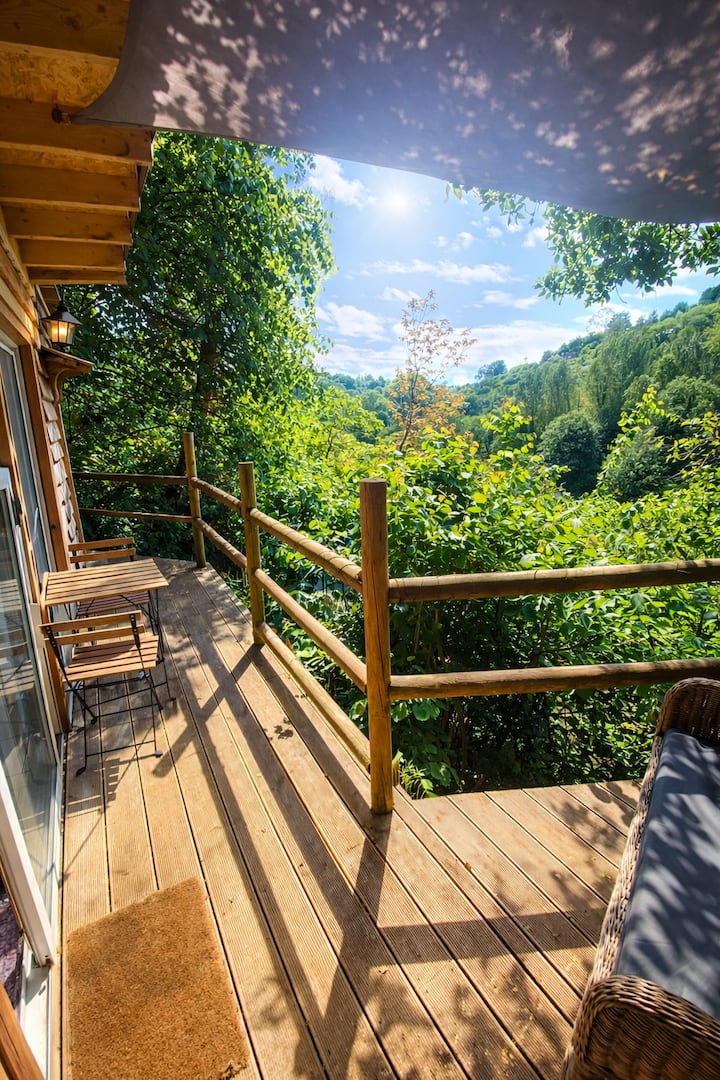 Private Woodland Treehouse Retreat-views & Privacy - Painswick