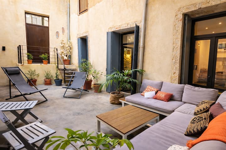 L’appart Au Cœur De Sète 140m²+cour Idéal Famille - Sète