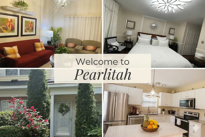 Pearlitah: Cozy 3-br, King Suite – Winter Escape - Greensboro, NC
