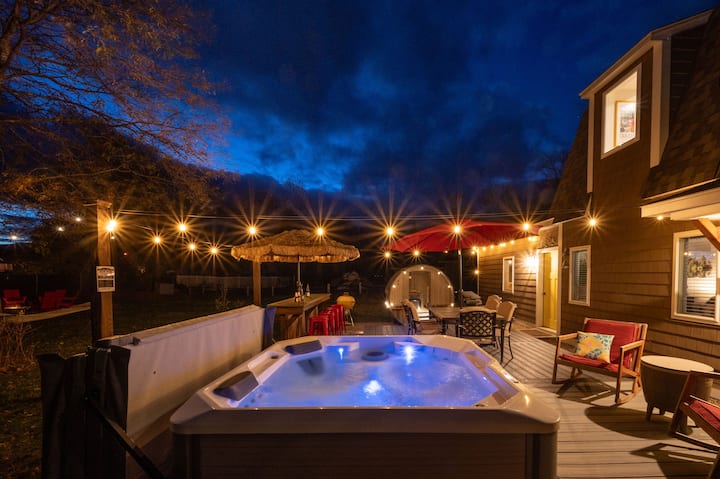 *Lincoln Retreat/hot Tub/sauna/fire Pit/game Room - Loon Mountain, NH