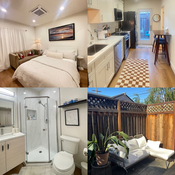 1br/1ba Private Suite W/ Kitchen Near Santana Row - 聖荷西