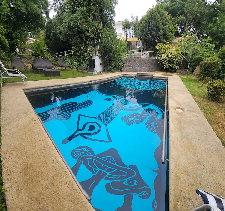 Amplia Casa De Campo Con Piscina Y Acceso A Río - Bulnes