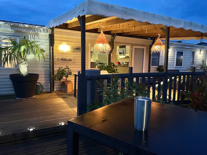 Mobilhome Grande Terrasse Piscine Chauffée Dinard - Saint-Lunaire