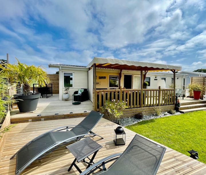 Mobilhome Grande Terrasse Piscine Chauffée Dinard - Dinard