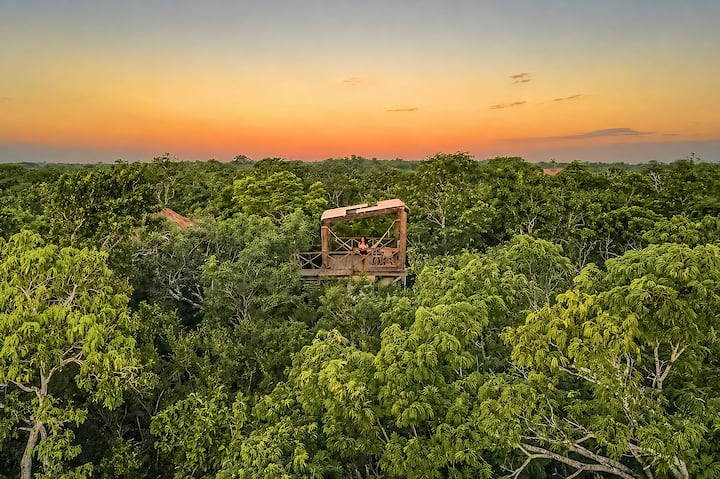 Jungle Studio With Tower & Cenote 2-min Walk - Akumal