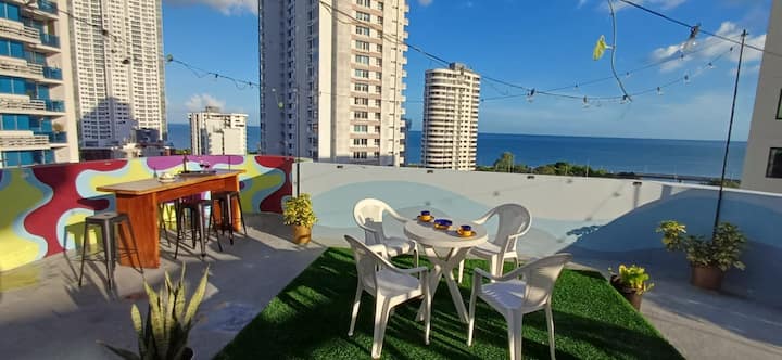 Small Cozy Room In Penthouse For Travellers - Panama