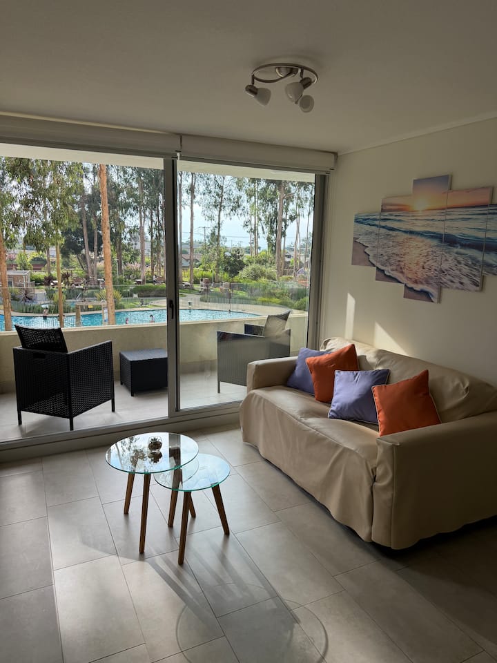 Moderno Departamento En Algarrobo - Mirasol - Algarrobo