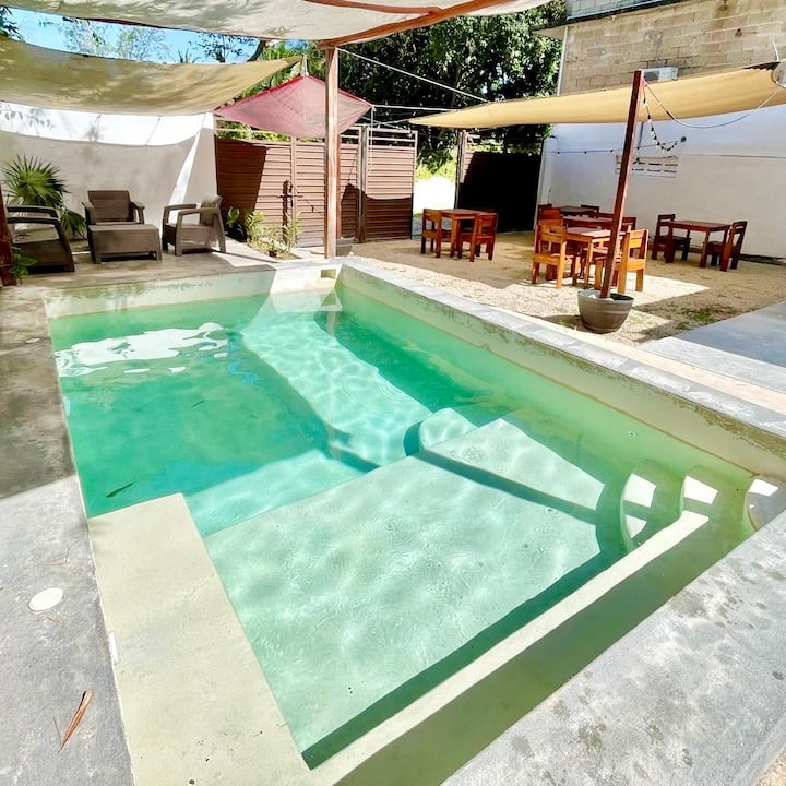 Habitación A 100 M Del Muelle Público - Bacalar