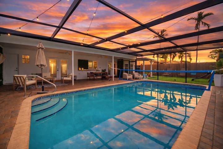 Private Pool Oasis • Sleeps 10 • Near Fll - Plantation, FL