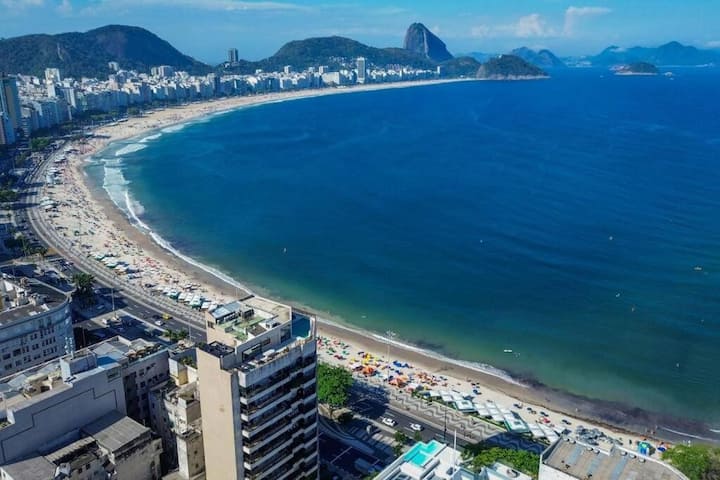 Copacabana/ipanema, 3qts, Vaga, Praia E Metrô! - Rio de Janeiro