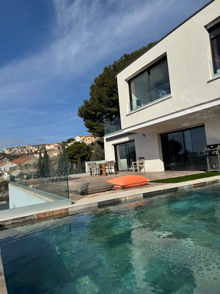® L'imprenable - Somptueuse Villa Vue Mer - Marseille