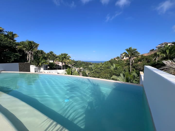 North End 2br Brand New Big Condo | View +Pool! - Sayulita
