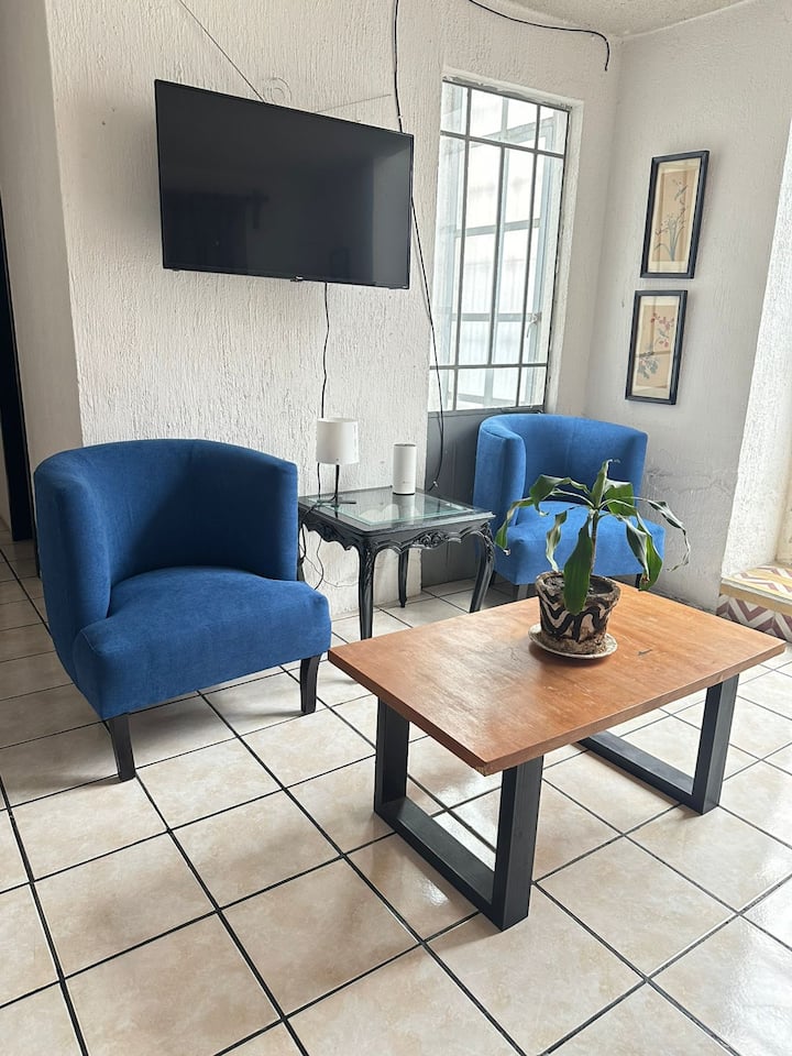 Depa Céntrico C/ Estacionamiento - Puebla